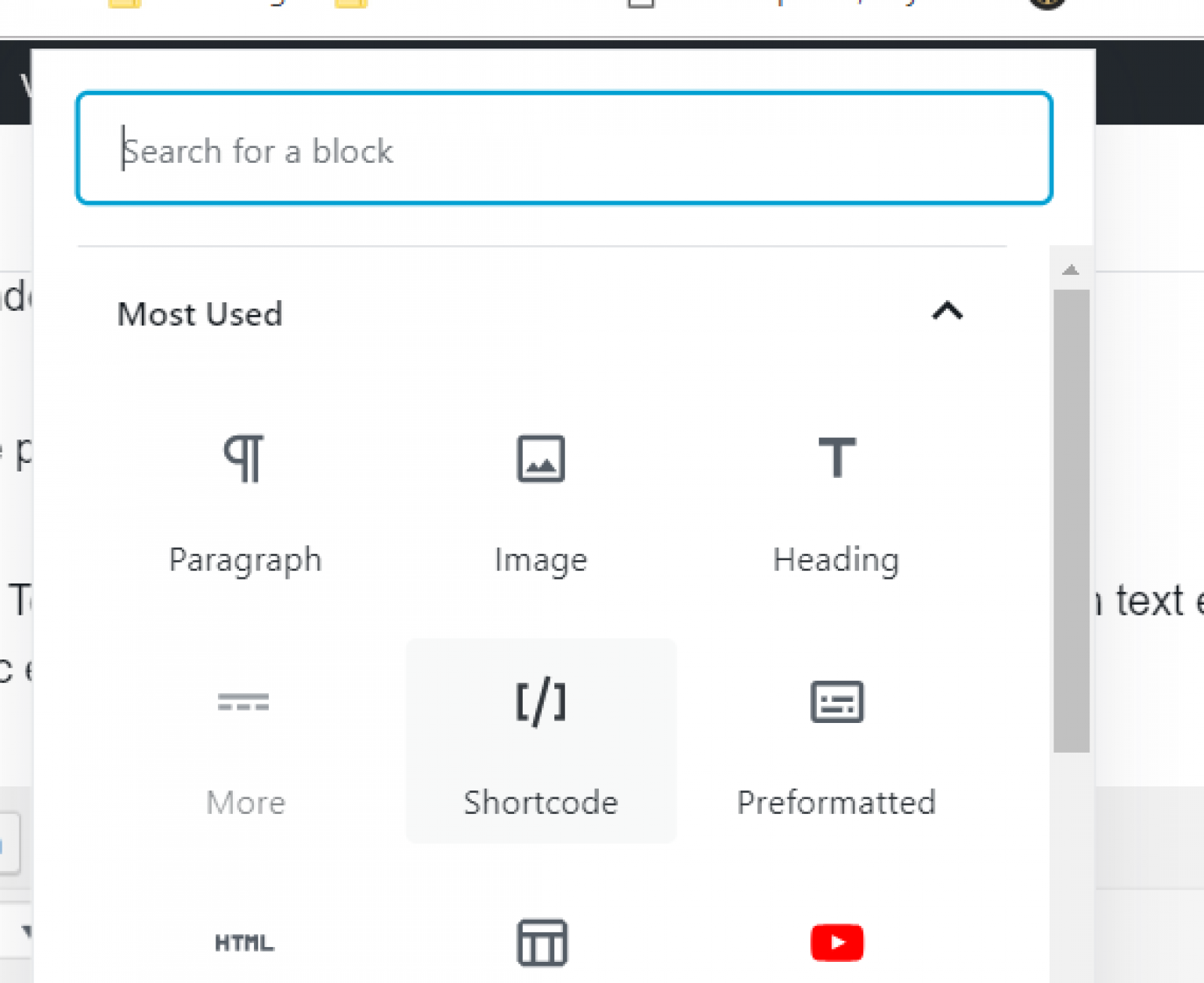 How to copy shortcodes and code snippets properly in wordpress